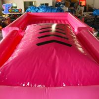 China Outdoors Inflatable Trampoline Inflatable Bouncy Castle Inflatable Jump Air Bag for sale