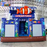 China Cartoon Inflatable Bouncy Castle Kids Jumping Castle Inflatable Trampoline for sale