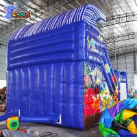 China Cartoon Inflatable Bouncy Castle Kids Jumping Castle Inflatable Trampoline for sale