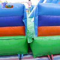 China Little Bear Cartoon Inflatable Bouncy Castle Inflatable Trampoline Slide for sale