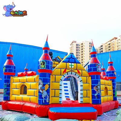 China Knight Theme Inflatable Bouncy Castle Outdoor Bouncy Castle Bounce House for sale
