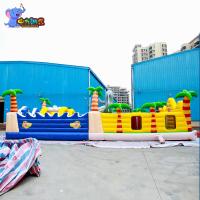 China Beach Animal Theme Inflatable Bouncy Castle for Children Inflatable Trampoline for sale