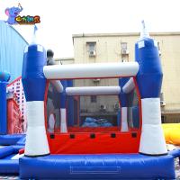 China Penguin Theme Archway Inflatable Bouncy Castle Outdoor Jumping park for sale