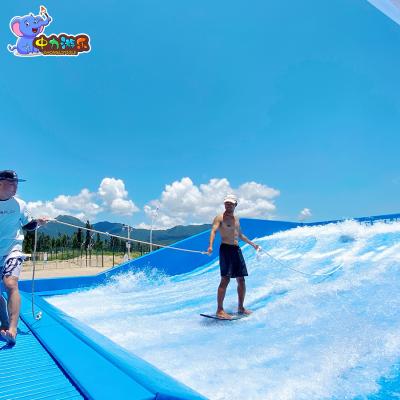 China Outdoor 5 Pumps Surf Wave Simulator Flowrider Water Sports Machine for sale