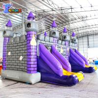 China Commercial Waterslide Inflatable Trampoline Castle Combo OEM for sale
