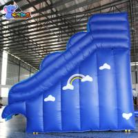 China Heavy Duty Inflatable 20 Ft Blow Up Water Slide Pool For Indoor Playgrounds for sale