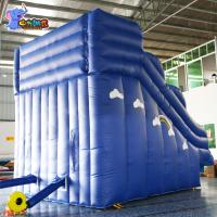 China Heavy Duty Inflatable 20 Ft Blow Up Water Slide Pool For Indoor Playgrounds for sale