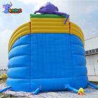 China OEM 50 Foot Inflatable Water Slide Swimming Pool CE Certificated for sale