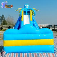China Large Octopus Inflatable Water Slide Bouncy Castle Paddling Pool Customized for sale