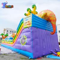 China Commercial Bouncy Forest Chameleon Jumping Castles Inflatable Thickened Buffer for sale