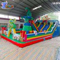 China Customization Inflatable Bouncy Castle Inflatable Bounce House With Slide for sale