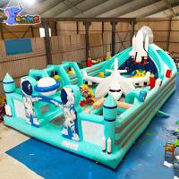 China Spaceflight Theme Inflatable Bouncy Castle for Kids Inflatable Castle for sale