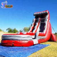 China Customization Inflatable Slides With Pool Inflatable Water Slide for sale