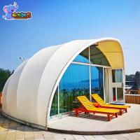 China Personalized Dome Glamping Tent Hotel Resort UV Resistant for sale