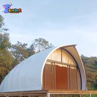 China Personalized Dome Glamping Tent Hotel Resort UV Resistant for sale