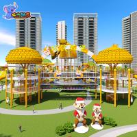 China Squirrel Theme Large Amusement Equipment Rides Children's Outdoor Play Area for sale
