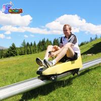 China Customization Outdoor Adventure Amusement Equipment Single Track Roller Coaster for sale