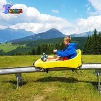 China Customization Outdoor Adventure Amusement Equipment Single Track Roller Coaster for sale