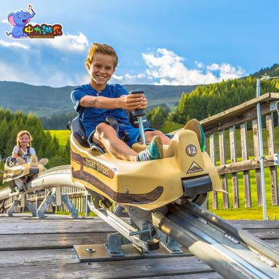 China Amusement Park Adventure Large Amusement Equipment Mountain Roller Coaster for sale