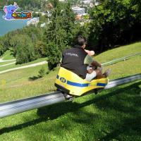 China Amusement Park Adventure Large Amusement Equipment Mountain Roller Coaster for sale