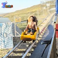 China Outdoor Recreational Equipment Double Track Roller Coaster Amusement Equipment for sale