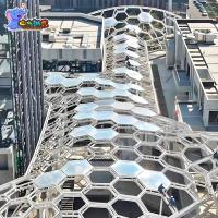 China Outdoor Architecture Tensile Membrane Structure Steel Membrane Structure for sale