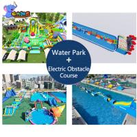 China Outdoors Water Obstacle Course Water Park Adult Electric Obstacle Course for sale