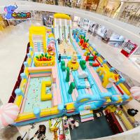 China Outdoor Giant Inflatable Parks Playground Inflatable Bouncy Castle for sale
