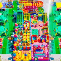 China Outdoor Giant Inflatable Parks Playground Inflatable Bouncy Castle for sale