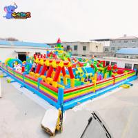 China Outdoors Inflatable Bounce House Inflatable Theme Park Inflatable Bouncy Castle for sale