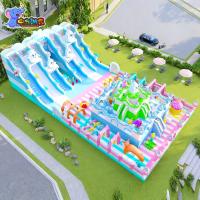China Large Inflatable Bouncy Castle Inflatable Obstacle Course Bounce House for sale