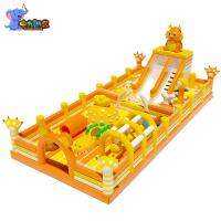 China Customization Inflatable Bounce House With Slide Children Playground Indoor for sale