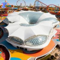 China Outdoor Steel Membrane Structure Architecture Steel Membrane Structure Stadium for sale