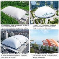 China Large Span Membrane Structure Gymnasium for Tennis Court, Basketball Hall and Badminton Center for sale