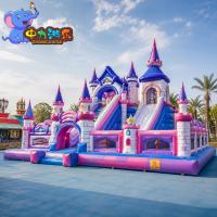 China Large Inflatable Castle for Amusement Parks and Outdoor Play Zones for sale