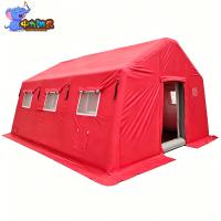 China Custom Giant Inflatable Tent 0.9 mm PVC Airtight Emergency Shelter for Disaster Relief, Outdoor Camp, Event Rental OEM Factory for sale