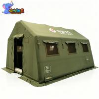 China Inflatable Medical Tent Waterproof PVC Air Frame Tent Outdoor Temporary Medical Station Custom Supplier for sale