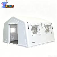 China White Inflatable Healthcare Shelter Outdoor PVC Air Beam Tent Mobile Service Room Custom Supplier for sale
