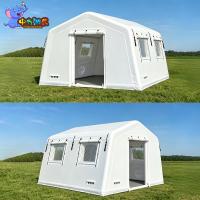 China White Inflatable Healthcare Shelter Outdoor PVC Air Beam Tent Mobile Service Room Custom Supplier for sale