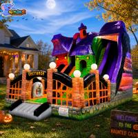 China Halloween Commercial Inflatable Bounce House Combo Supplier for sale