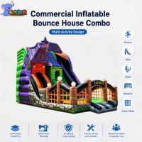 China Halloween Commercial Inflatable Bounce House Combo Supplier for sale