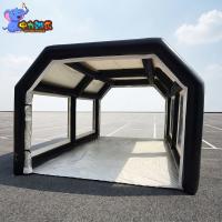 China Portable Inflatable Car Shelter Air Frame Garage Tent with Clear Windows for Vehicle Storage, Car Detailing, Auto Service and Commercial Use for sale