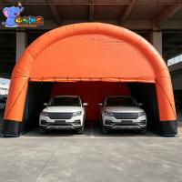 China Custom Giant Inflatable Tent Large Air Rib Vehicle Shelter Portable Garage for Fleet Storage, Temporary Workshop, Equipment Protection and Commercial Projects for sale
