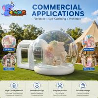 China Party Rental Inflatable Bubble House Clear Event Dome for Wedding Birthday Balloon Party and Photo Zone for sale