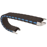 China Nylon Cable Drag Chain Wire Protective 32mm Inner Height Flexible Cable Chain for sale