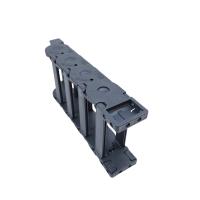 China Enclosed Nylon Drag Chain Wire Carrier Anti Noise For CNC Machinery for sale