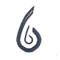 China 90mm Outer Width Cable Carrier Chain Nylon Wire Drag Chain Corrosion Resistant for sale