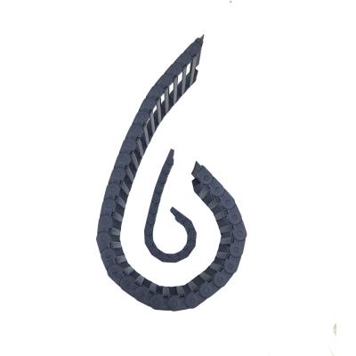 China 90mm Outer Width Cable Carrier Chain Nylon Wire Drag Chain Corrosion Resistant for sale