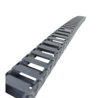 China IS09001 Light Duty Flexible Plastic Cable Chain Track For Automation Machine for sale