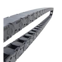 China Nylon Material Electric Wire Drag Chain Industrial Reinforced CNC Wire Carrier for sale
